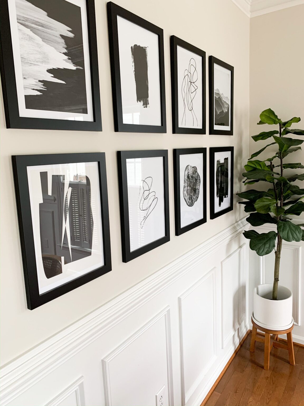 How To Style & Hang A Gallery Wall - Claire Guentz